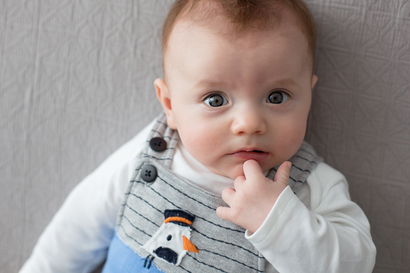 süße Babybilder mit vier Monaten - Babyfotos in Leipzig - Fräulein ...